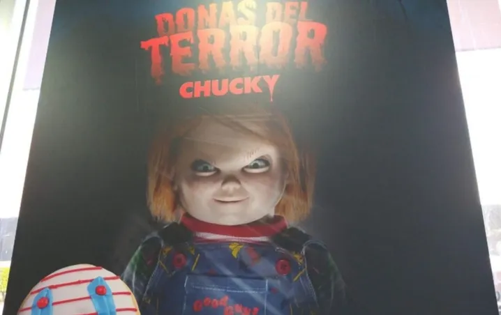 Krispy Kreme prepara dos tipos de donas de Chucky y Frankenstein ... Krispy Kreme prepara dos tipos de donas de Chucky y Frankenstein ...